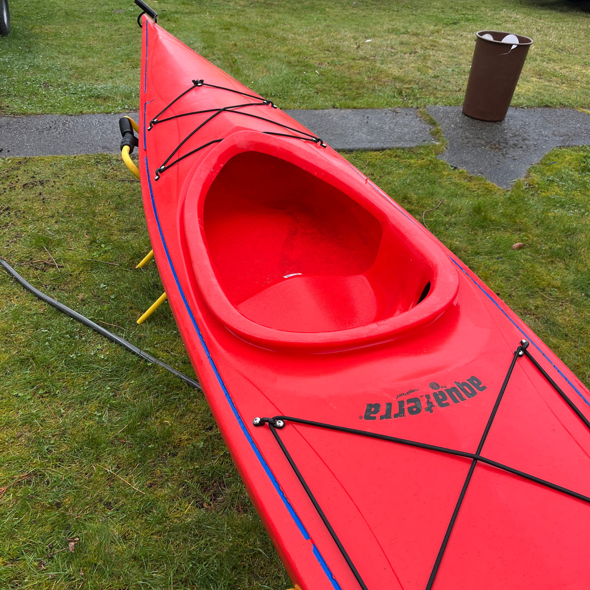 Perception Umiak | Used Youth Kayak with Paddle – Olympic Outdoor Center