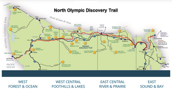 Bike Packing Touring Olympic National Park Washington - Olympic Outdoor ...