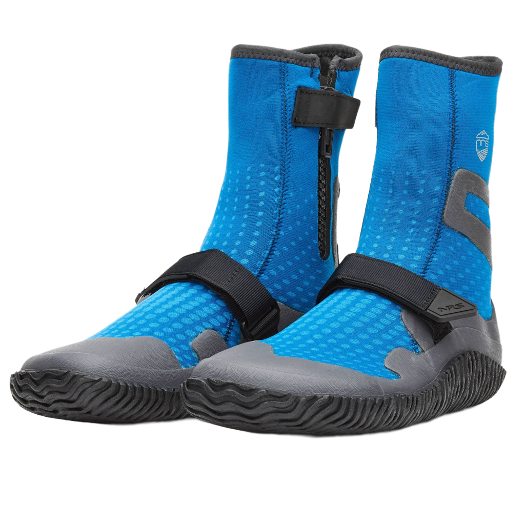 NRS Paddle Wetshoe Women's High Top Zippered Neoprene Kayak Bootie ...