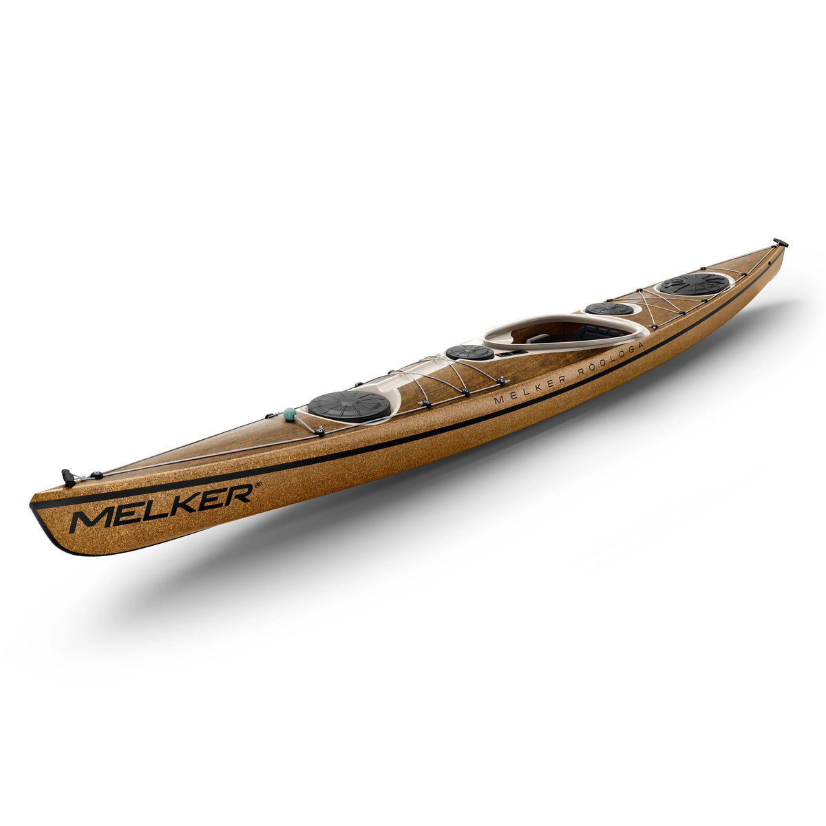 Melker Rödlöga Low Volume Flax Cork-Core Touring Kayak – Olympic ...